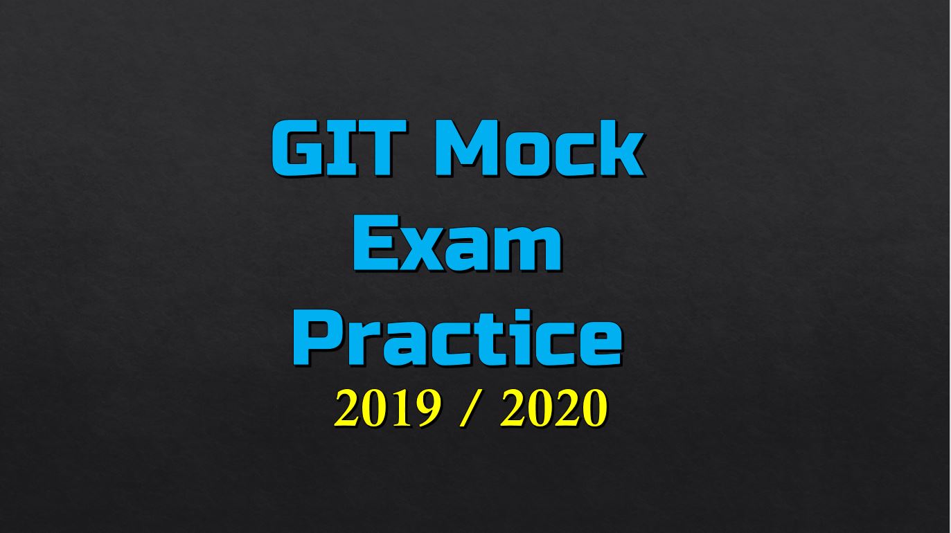 General Information Technology Examination – Mock Examination 2019 / 2020 – InfotechTamil