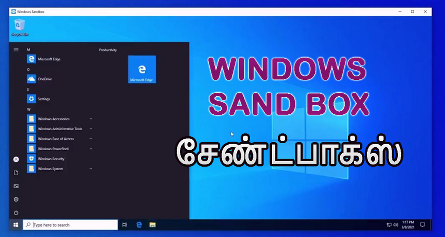How to enable Sandbox on Windows 10 – InfotechTamil